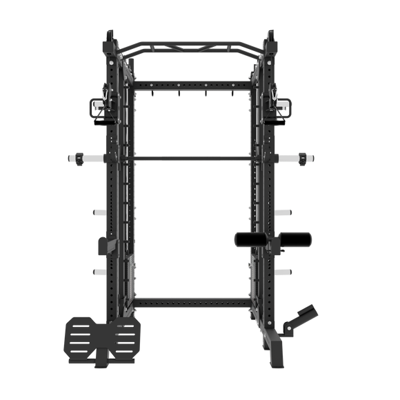 ALL-IN-ONE POWER RACK + FUNCTIONAL TRAINER + SMITH MACHINE VERSION 2 ...