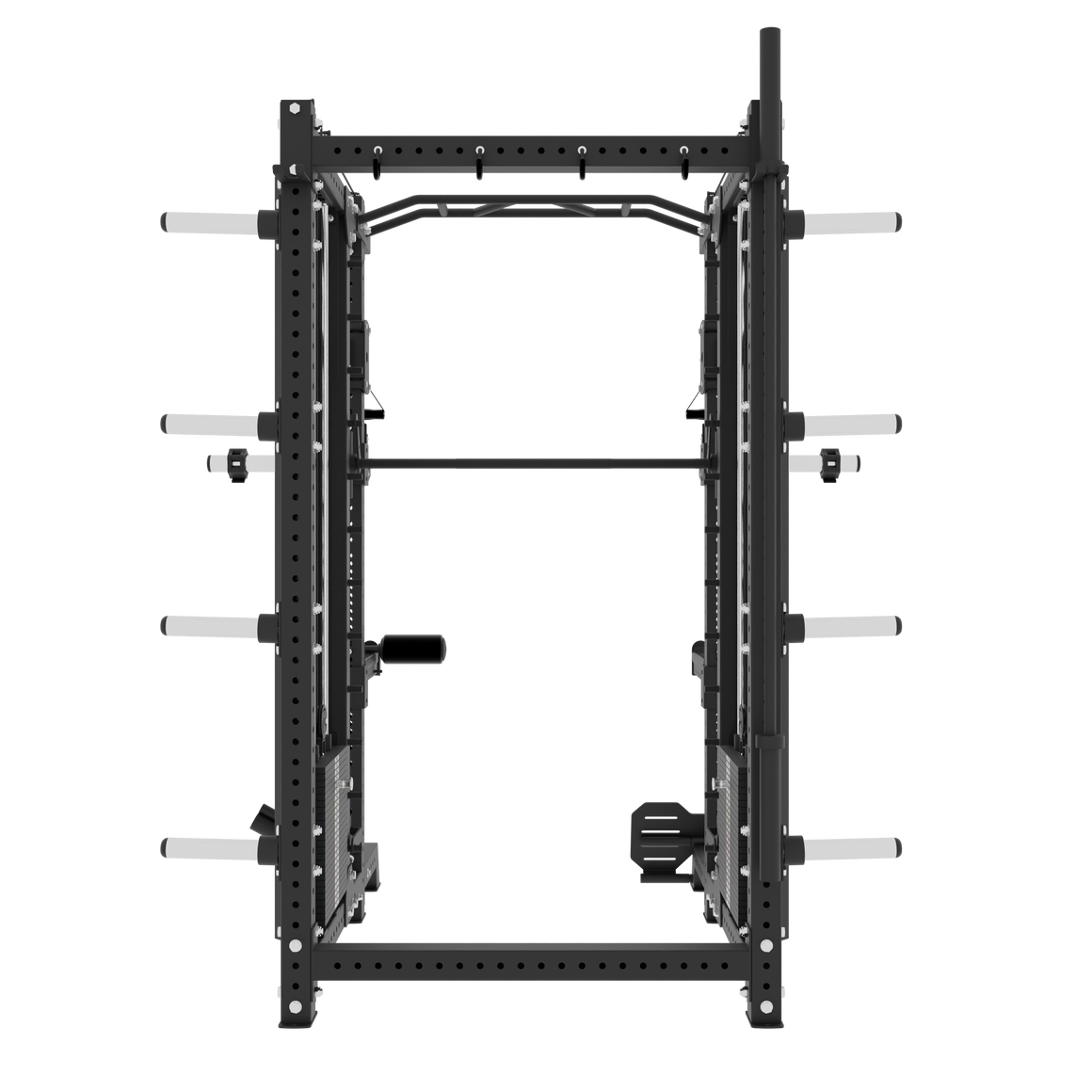 ALL-IN-ONE POWER RACK + FUNCTIONAL TRAINER + SMITH MACHINE VERSION 2 ...