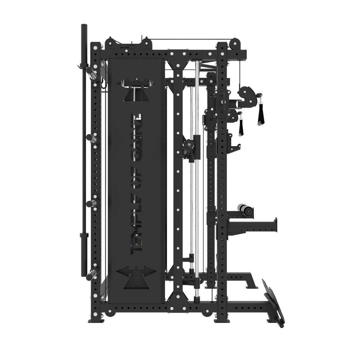 ALL-IN-ONE POWER RACK + FUNCTIONAL TRAINER + SMITH MACHINE VERSION 2 ...