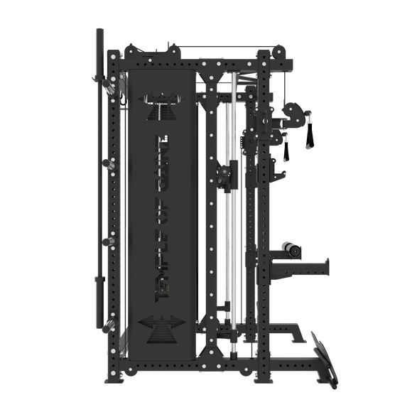 ALL-IN-ONE POWER RACK + FUNCTIONAL TRAINER + SMITH MACHINE VERSION 2 ...