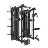 ALL-IN-ONE POWER RACK + FUNCTIONAL TRAINER + SMITH MACHINE VERSION 2 ...