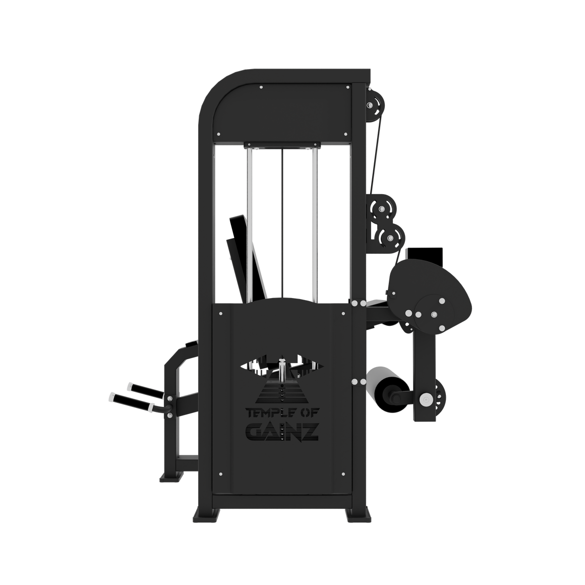 SELECTORIZED LEG EXTENSION + PRONE LEG CURL MACHINE VERSION 2 (120KGS ...