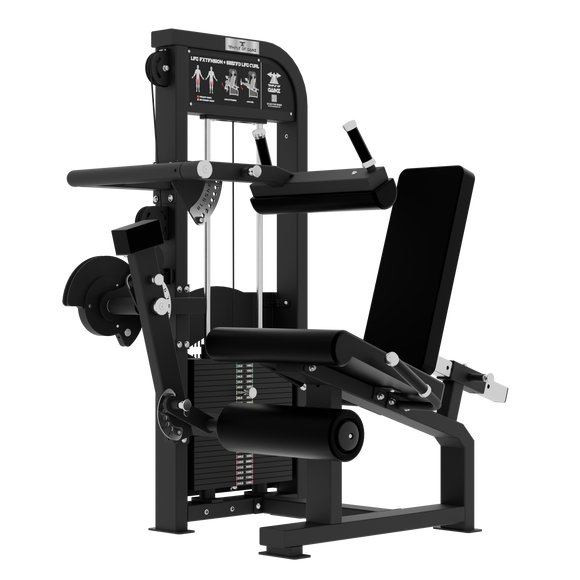 SELECTORIZED LEG EXTENSION + SEATED LEG CURL VERSION 3 – Temple of Gainz