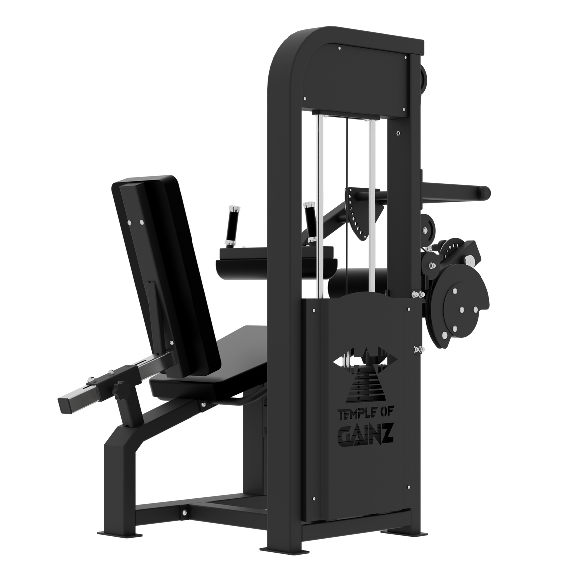 SELECTORIZED LEG EXTENSION + SEATED LEG CURL VERSION 3 – Temple of Gainz