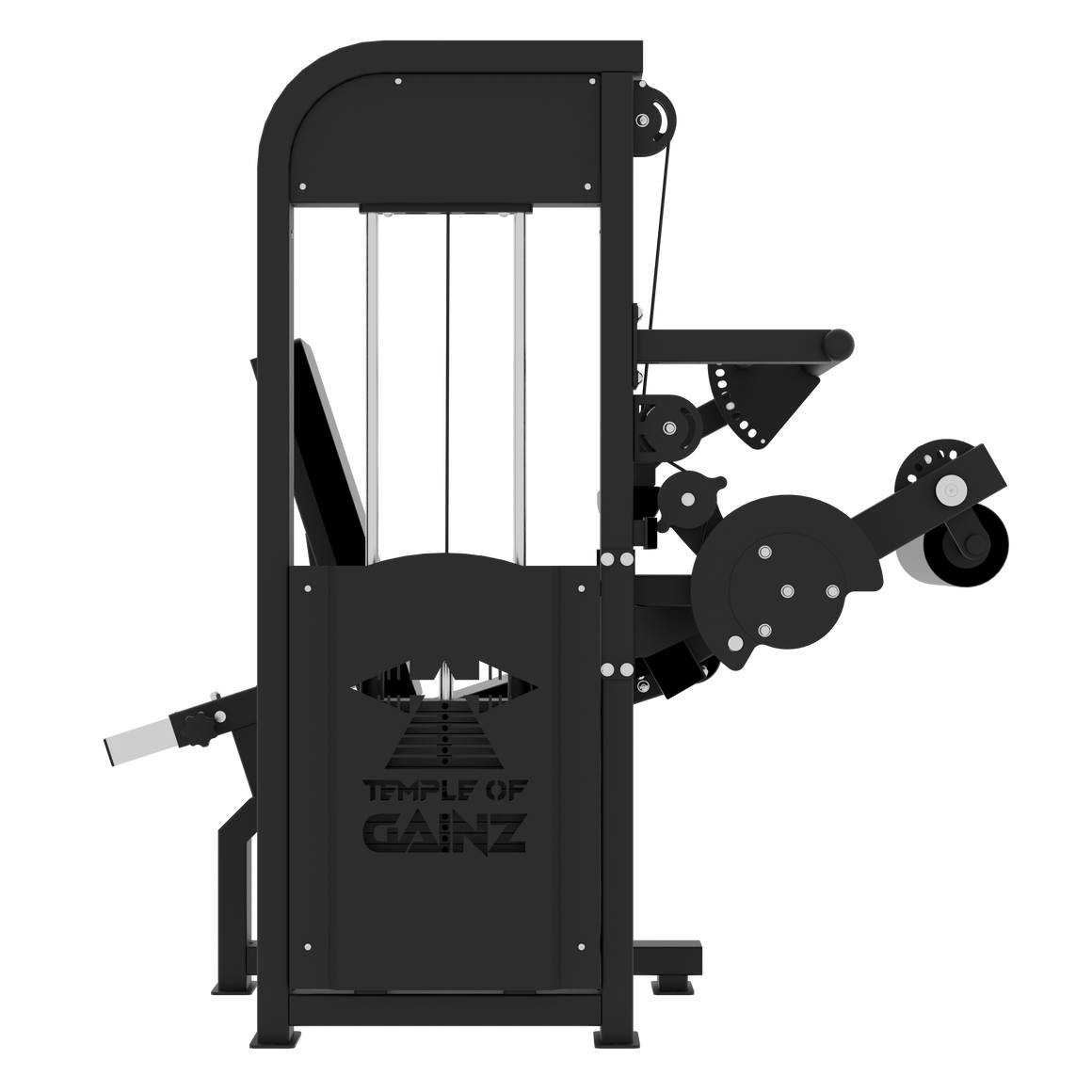 SELECTORIZED LEG EXTENSION + SEATED LEG CURL VERSION 3 – Temple of Gainz