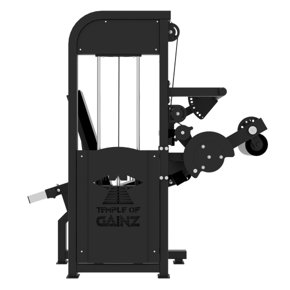 SELECTORIZED LEG EXTENSION + SEATED LEG CURL VERSION 3 – Temple of Gainz
