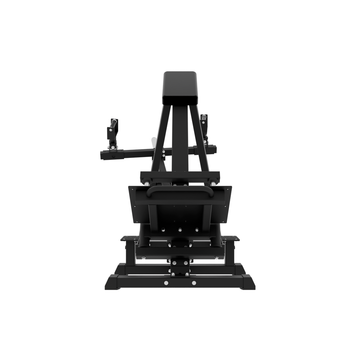 PLATE-LOADED ADJUSTABLE CHEST-SUPPORTED T-BAR ROW MACHINE VERSION 2 ...
