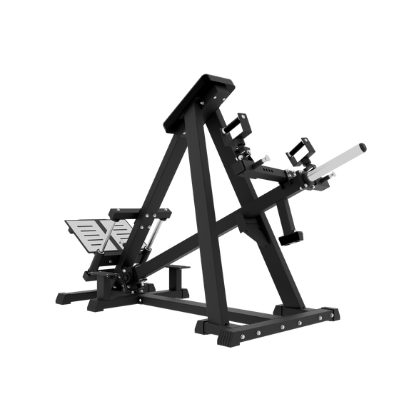 PLATE-LOADED ADJUSTABLE CHEST-SUPPORTED T-BAR ROW MACHINE VERSION 2 ...