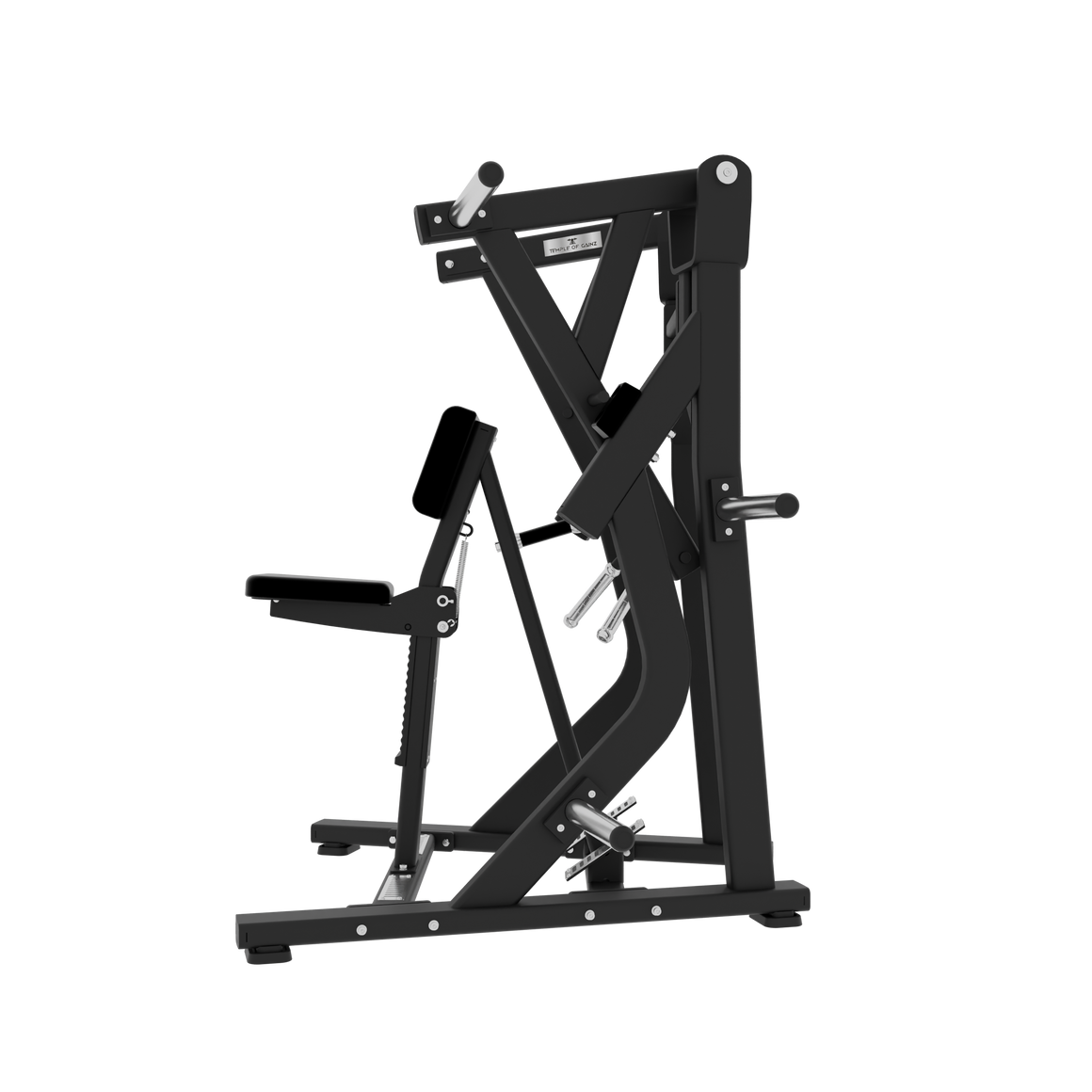 PLATE-LOADED ISO-LATERAL LOW ROW MACHINE – Temple of Gainz