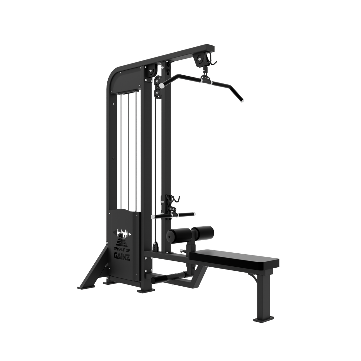 SELECTORIZED LAT PULLDOWN + SEATED ROW MACHINE VERSION 2 – Temple of Gainz