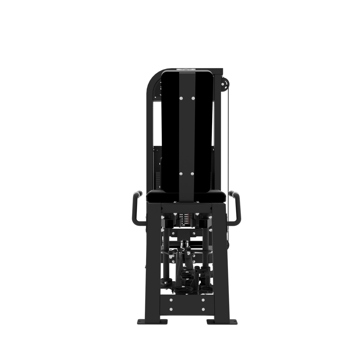 SELECTORIZED HIP ABDUCTION + ADDUCTION (INNER/OUTER THIGH) MACHINE VER ...