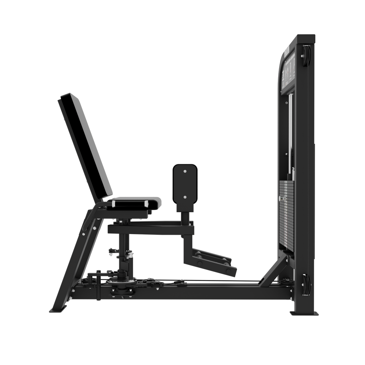 SELECTORIZED HIP ABDUCTION + ADDUCTION (INNER/OUTER THIGH) MACHINE VER ...