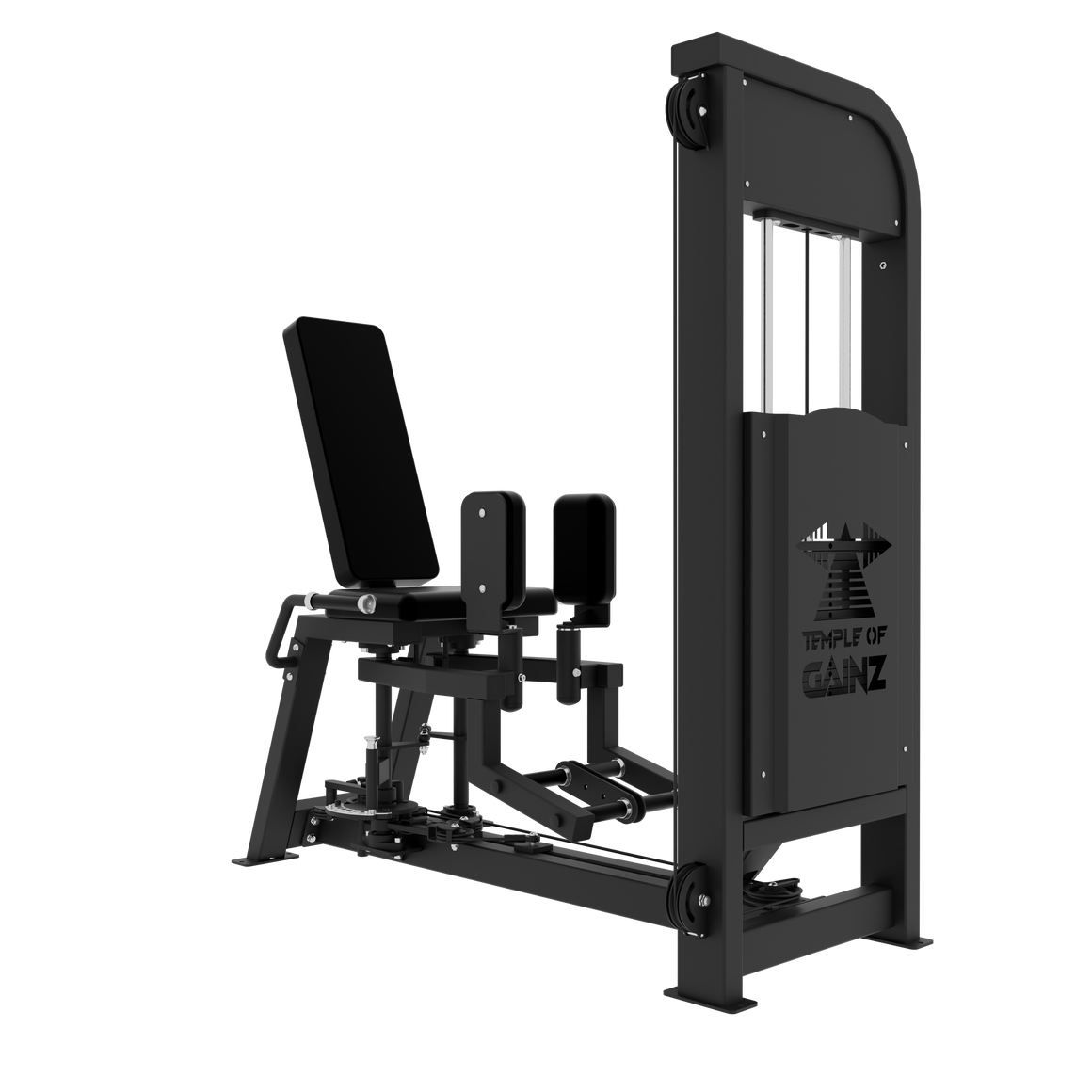 SELECTORIZED HIP ABDUCTION + ADDUCTION (INNER/OUTER THIGH) MACHINE VER ...