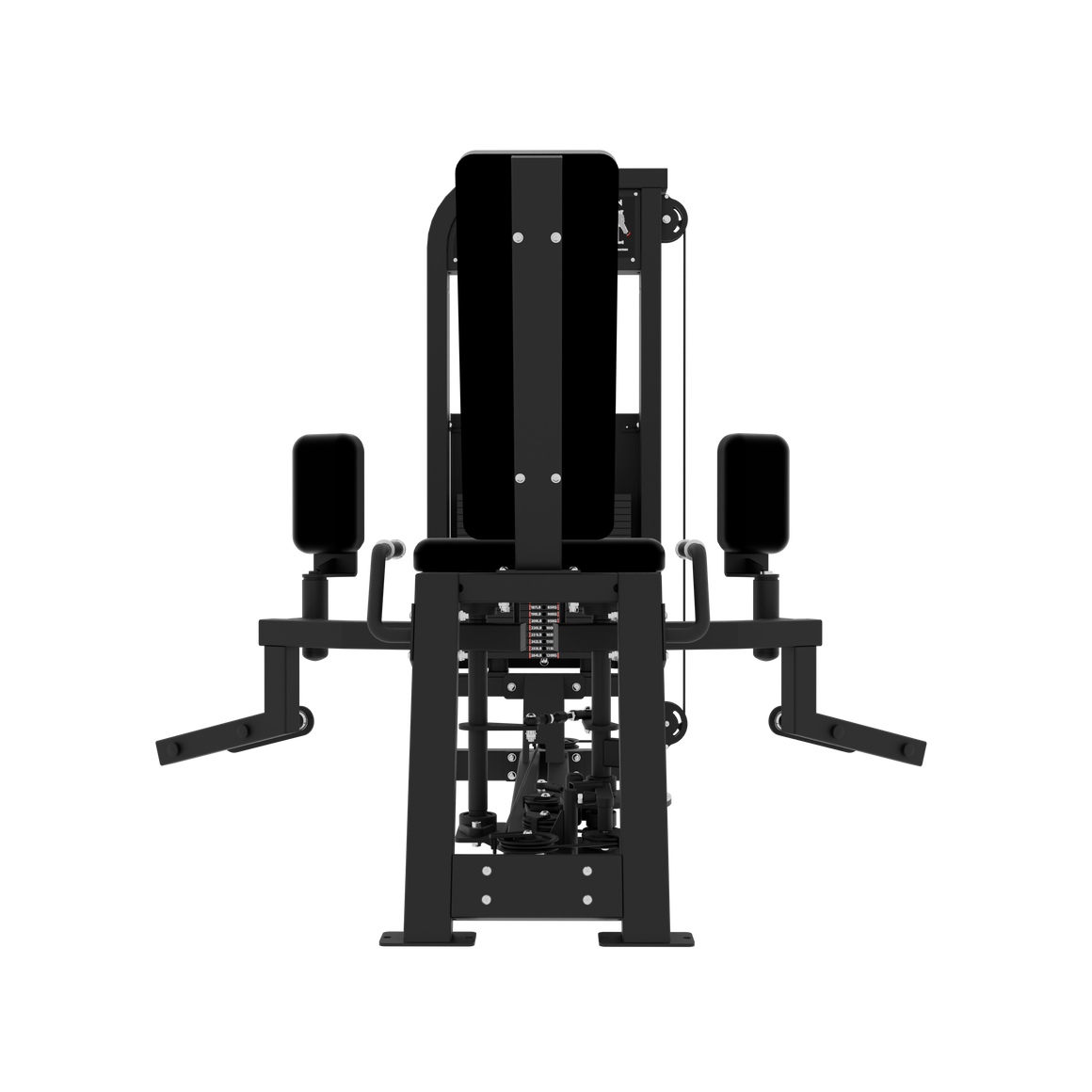 SELECTORIZED HIP ABDUCTION + ADDUCTION (INNER/OUTER THIGH) MACHINE VER ...
