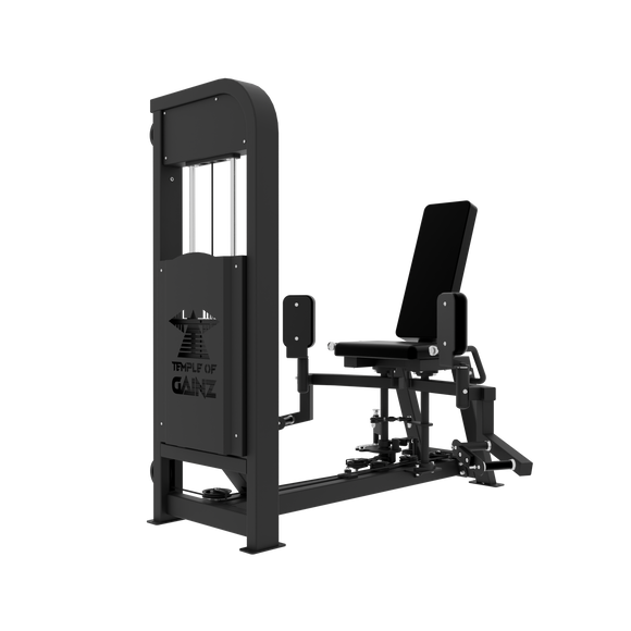 SELECTORIZED HIP ABDUCTION + ADDUCTION (INNER/OUTER THIGH) MACHINE VER ...