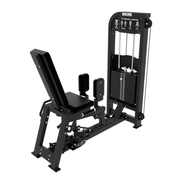 SELECTORIZED HIP ABDUCTION + ADDUCTION (INNER/OUTER THIGH) MACHINE VER ...