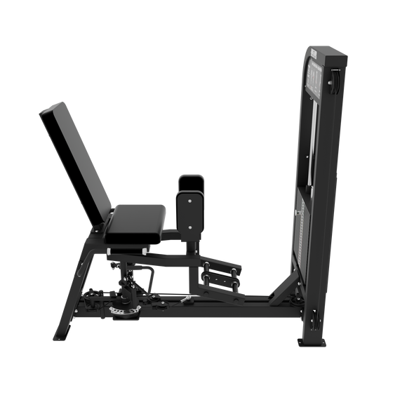 SELECTORIZED HIP ABDUCTION + ADDUCTION (INNER/OUTER THIGH) MACHINE VER ...