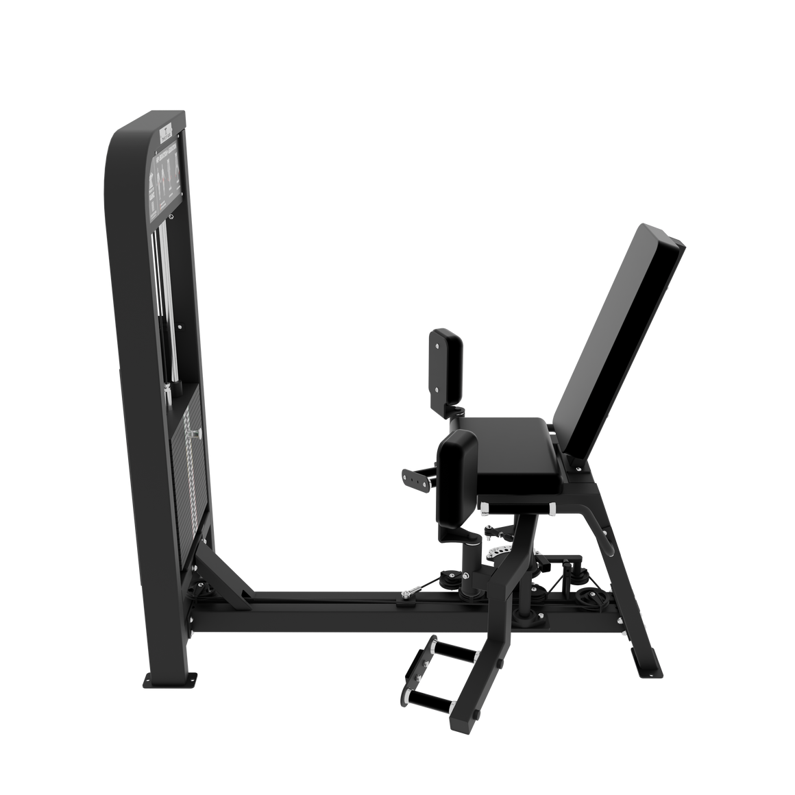 SELECTORIZED HIP ABDUCTION + ADDUCTION (INNER/OUTER THIGH) MACHINE VER ...