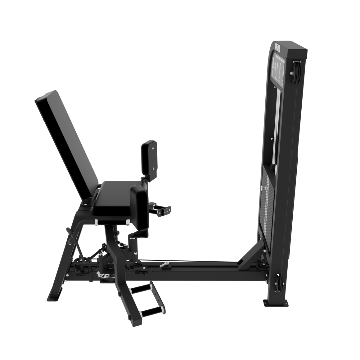SELECTORIZED HIP ABDUCTION + ADDUCTION (INNER/OUTER THIGH) MACHINE VER ...