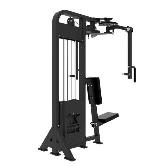 SELECTORIZED CHEST + REAR DELT FLY (PEC DECK) MACHINE VERSION 2 ...