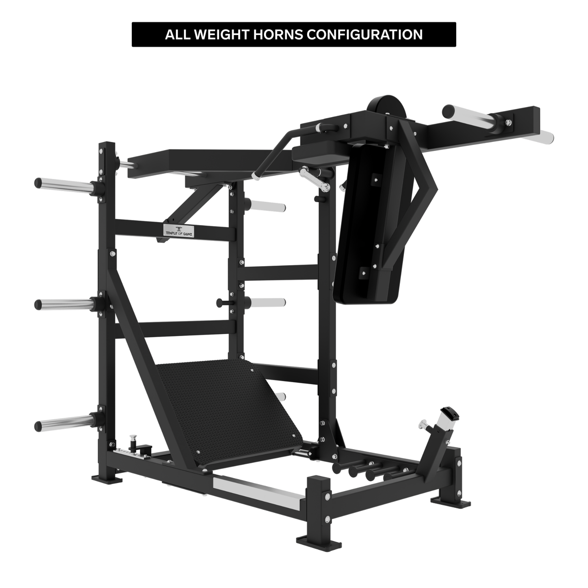 PLATE-LOADED ADJUSTABLE PENDULUM SQUAT MACHINE VERSION 3.1 – Temple of ...