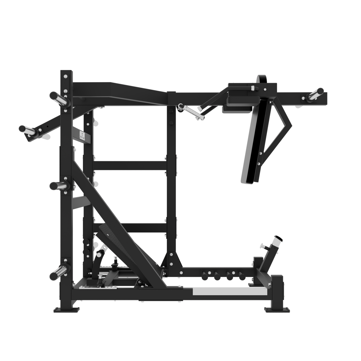 PLATE-LOADED ADJUSTABLE PENDULUM SQUAT MACHINE VERSION 3.1 – Temple of ...