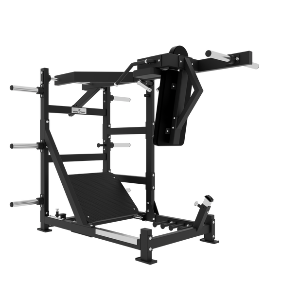 PLATE-LOADED ADJUSTABLE PENDULUM SQUAT MACHINE VERSION 3.1 – Temple of ...