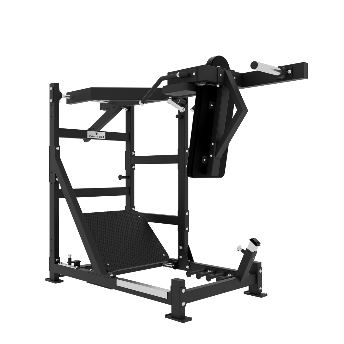 PLATE-LOADED ADJUSTABLE PENDULUM SQUAT MACHINE VERSION 3.1 – Temple of ...
